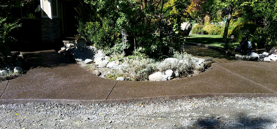 Exposed Aggregate Sidewalk Construction in Grants Pass, Oregon – Pro ...
